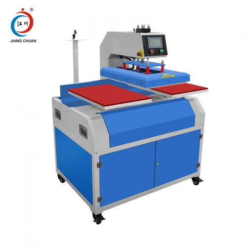 Jiangchuan fully automatic hydraulic dual station hot stamping machine ...